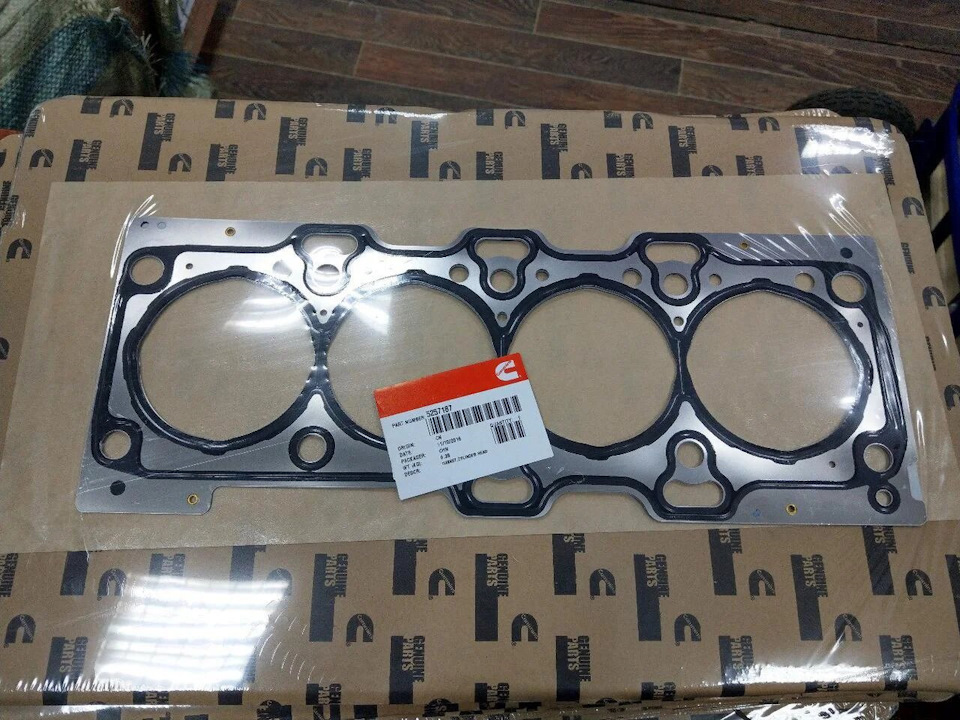 Прокладка ГБЦ оригинальная для двигателя Cummins ISF 2.8 на Газель ...