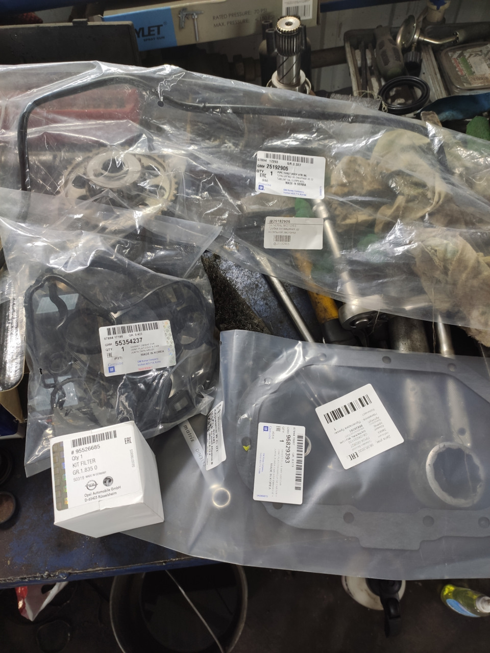 25192905 Трубка подогрева дроссельной заслонки впускная GM | Запчасти ...