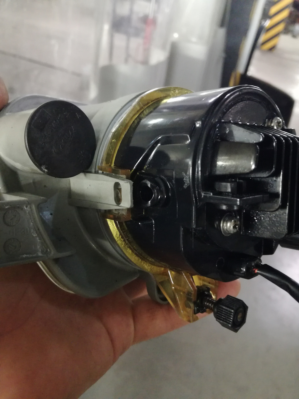 Led туманки в место Галогенов. Часть1 — Volvo XC90 (1G), 2,5 л, 2007 ...