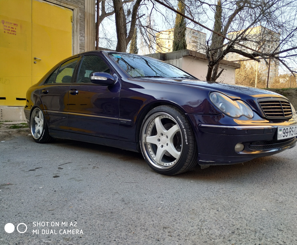 Seiken wheels R18 — Mercedes-Benz C-Class (W203), 3,2 л, 2001 года ...