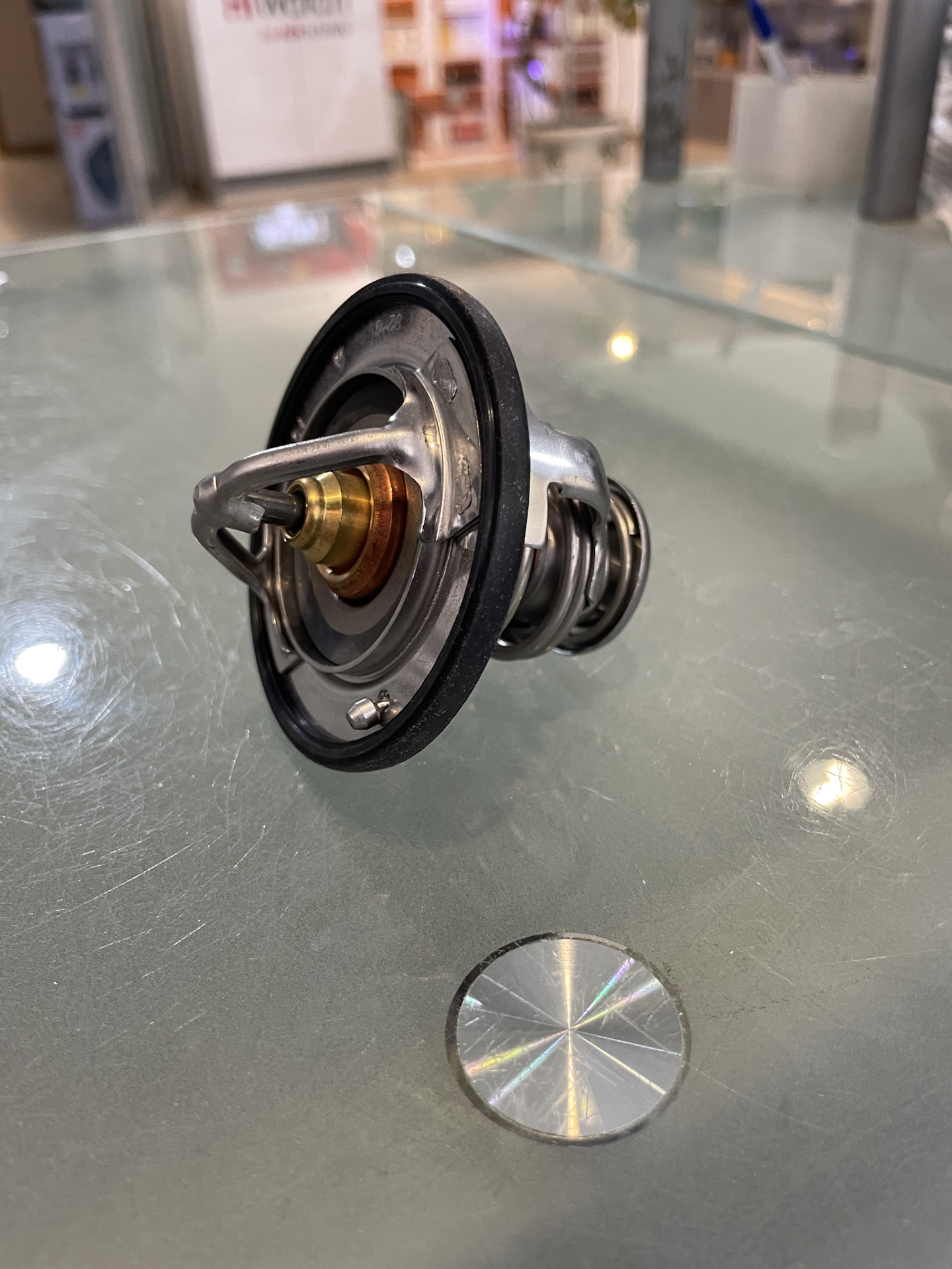 Термостат 1305А191 — Mitsubishi Pajero Sport (2G), 2,5 л, 2013 года ...