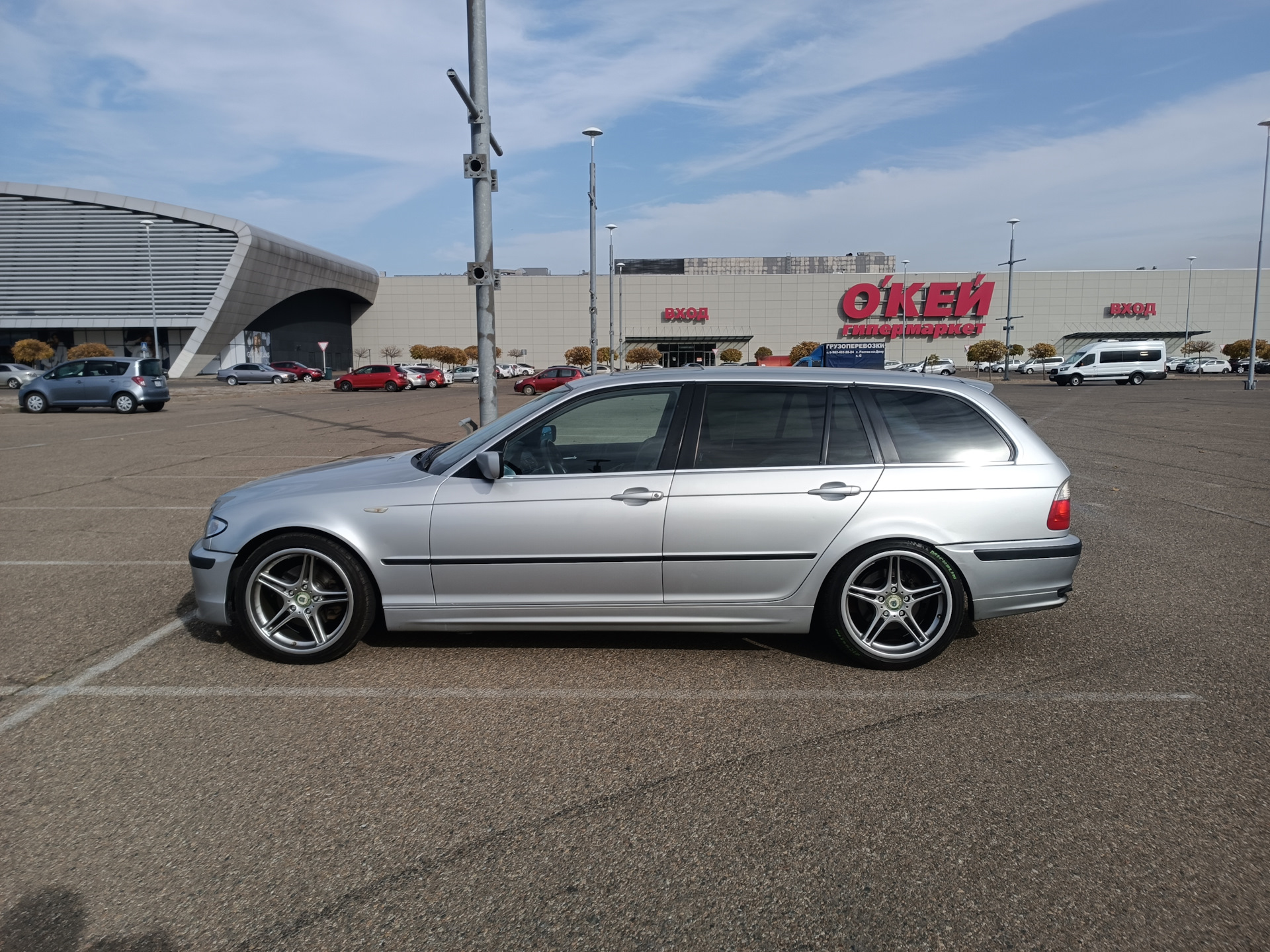 Бампер мтех2 и диски racing dynamics 18 — BMW 3 series Touring (E46), 2 ...