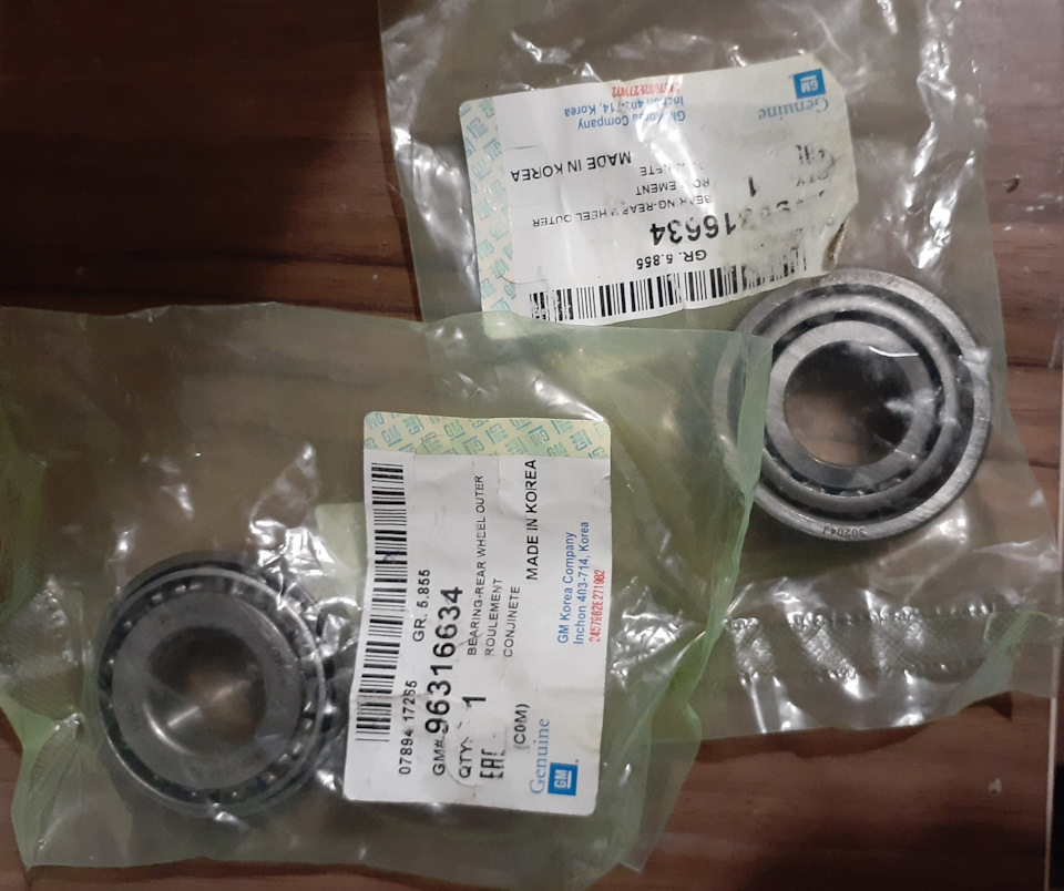 96316634 Комплект подшипника ступицы колеса GM | Запчасти на DRIVE2