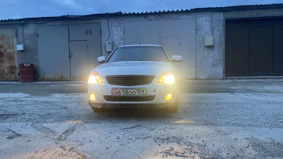 Лед птф — Lada Приора хэтчбек, 1,6 л, 2012 года | тюнинг | DRIVE2