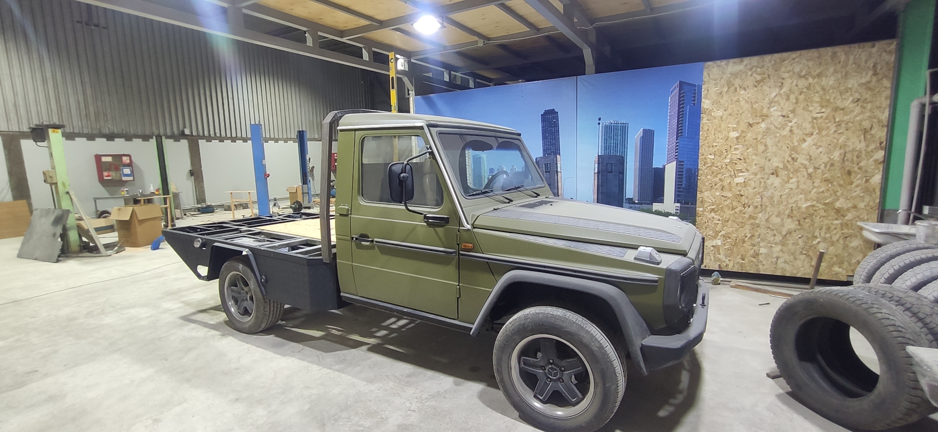 Дуга на платформу — Mercedes-Benz G-Class (W460/W461), 2,9 л, 1993 года ...