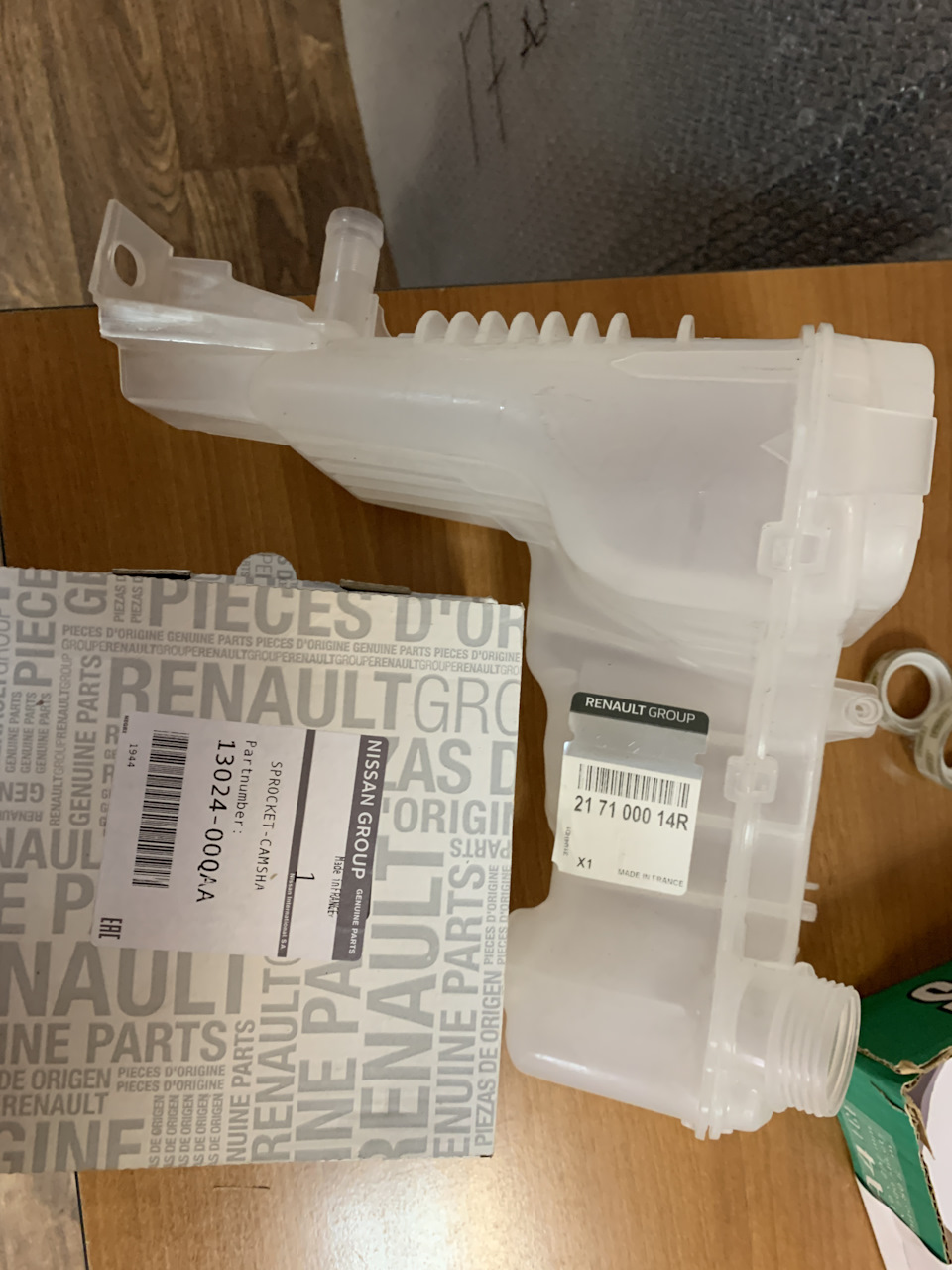 217100014R Бачок расширительный RENAULT | Запчасти на DRIVE2