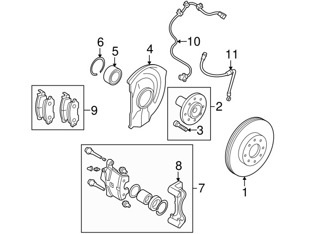 4670A576 Датчик ABS MITSUBISH ASX, LANCER, OUTLANDER(синяя полоса)+жел ...