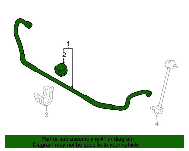 31356792144 Стабилизатор передний F30 BMW | Запчасти на DRIVE2