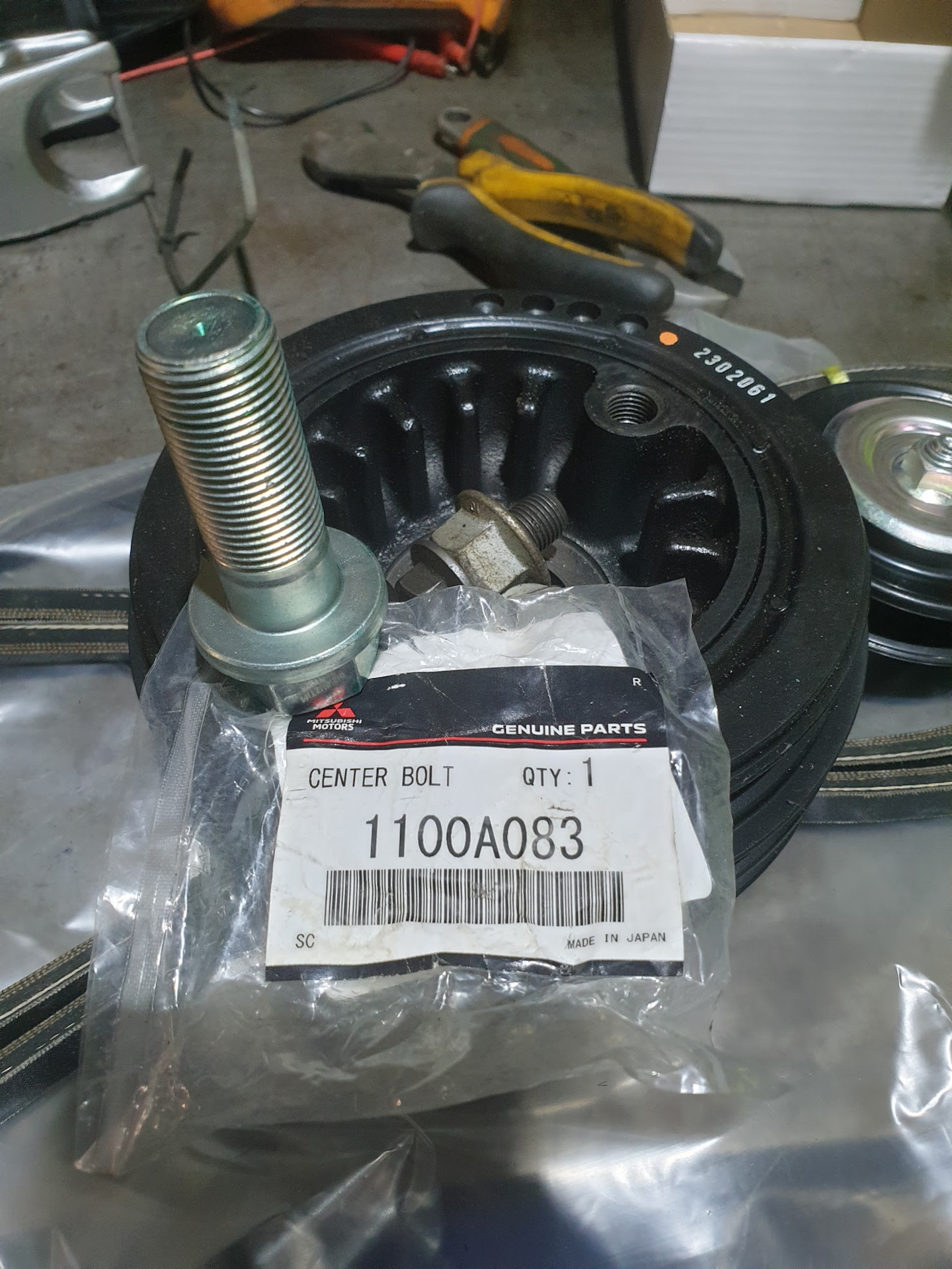 Замена шкива коленвала, как я чуть не пролюбил момент. — Mitsubishi ...