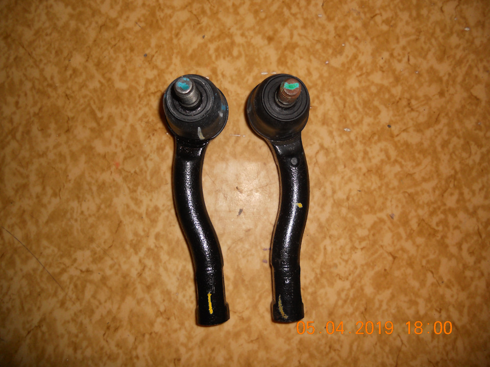 Замена наконечников рулевых тяг GM 96407485, 96407486 Chevrolet Lacetti ...