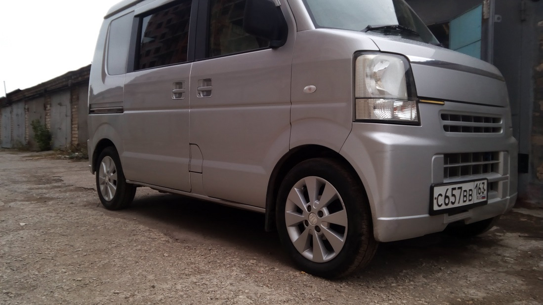 Я так хочу, что бы лето не кончалось…) — Suzuki Every (DA64), 0,6 л, 2008 года | шины | DRIVE2