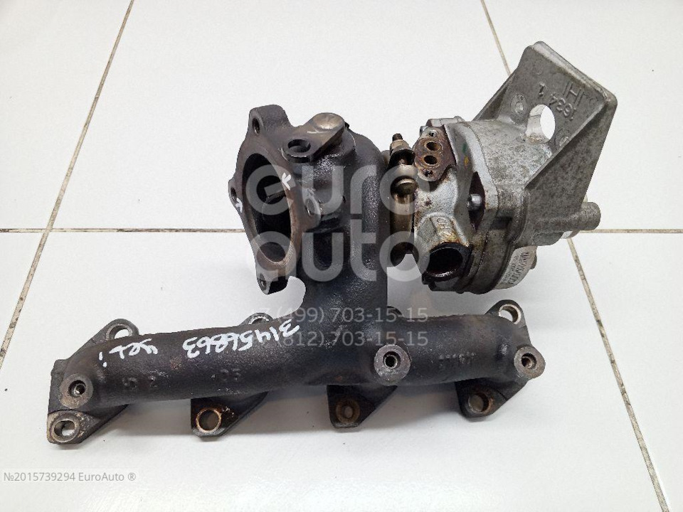 03F145701M Выпускной коллектор с VAG | Запчасти на DRIVE2