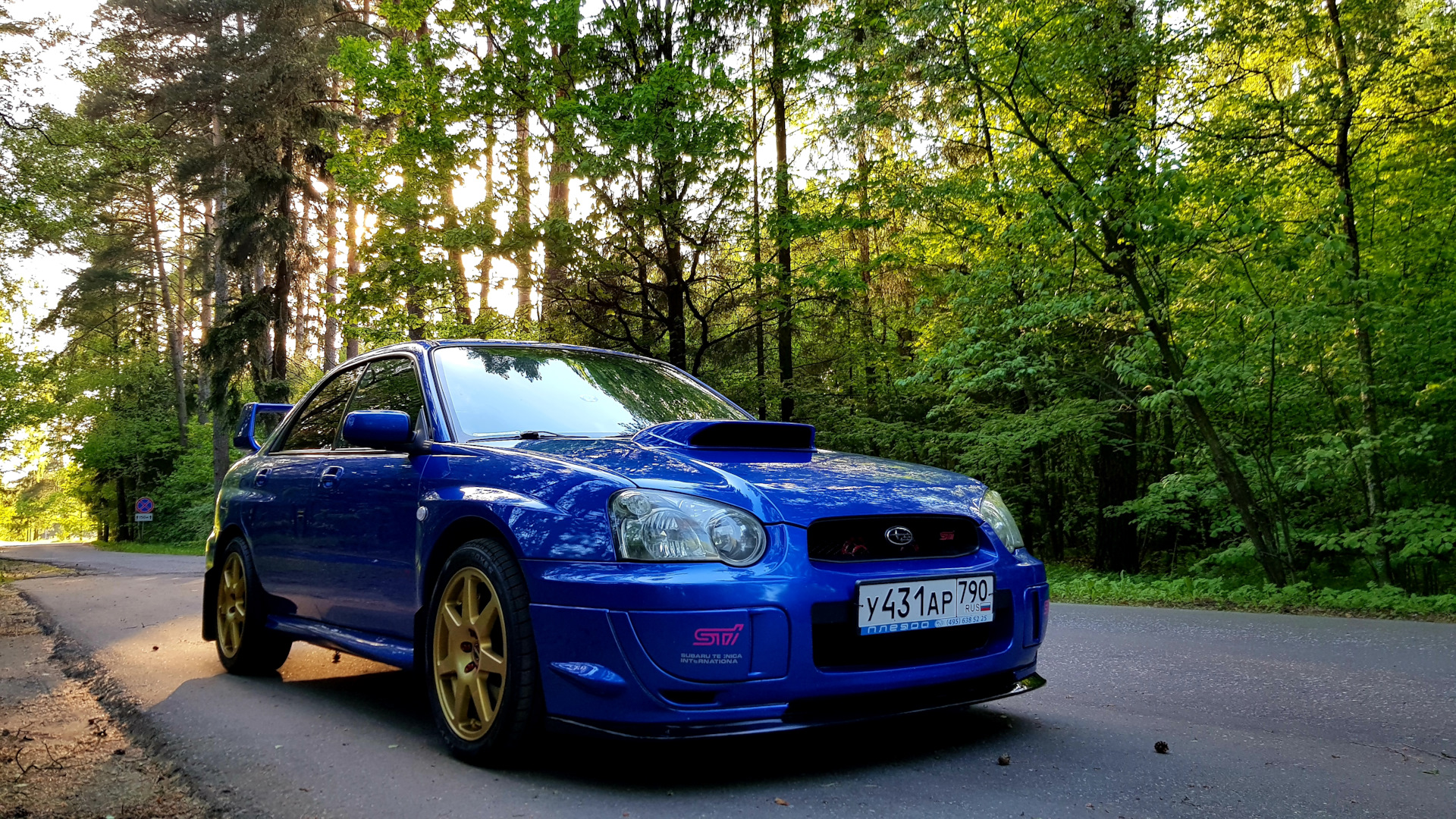 Золото Speedline — Subaru Impreza WRX STI (GD), 2 л, 2003 года ...