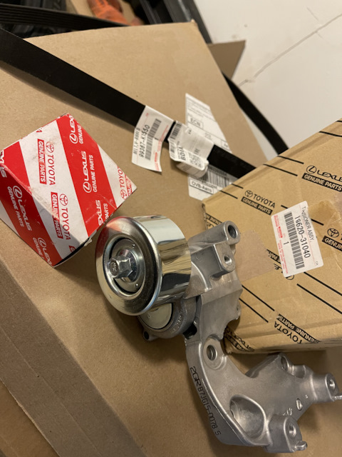 1662031040 Натяжитель ремня TOYOTA LEXUS | Запчасти на DRIVE2