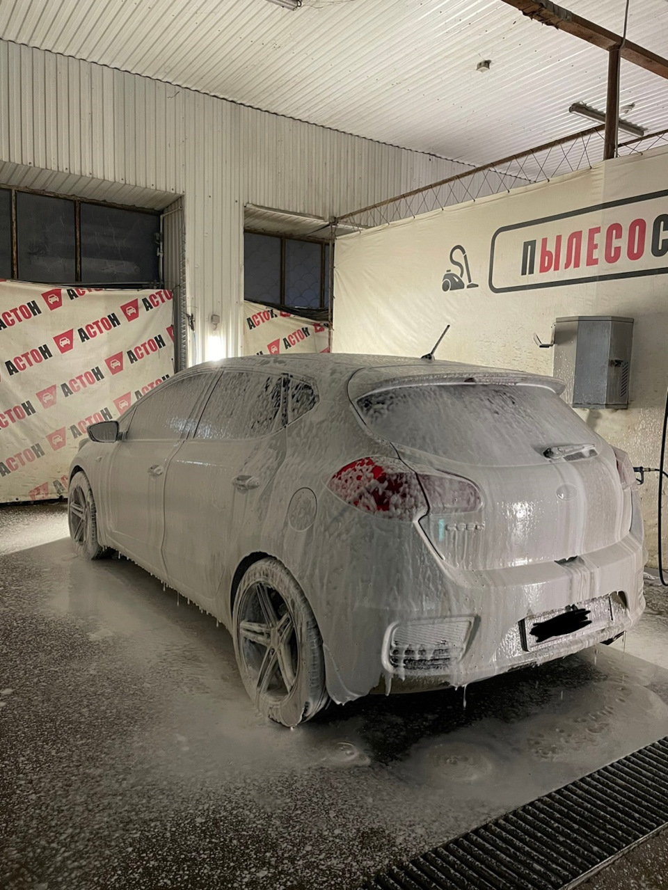 Двухфазная мойка + фаст кварц — KIA Ceed (2G), 1,6 л, 2015 года | мойка ...