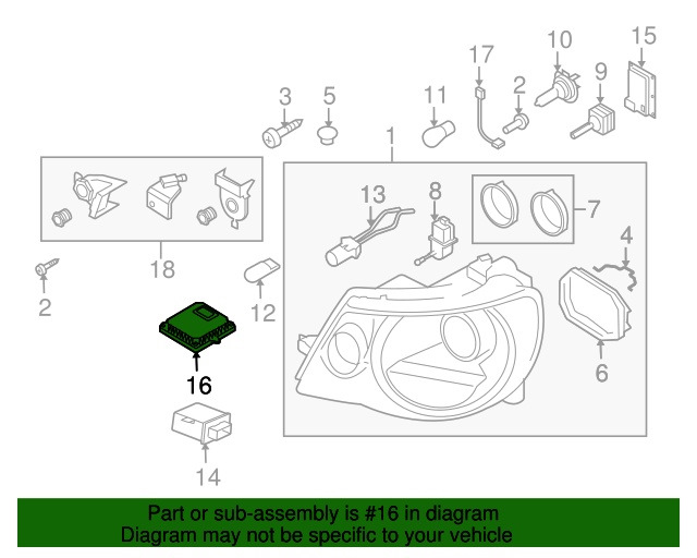 4L0907391 Блок управления газоразрядной VAG | Запчасти на DRIVE2