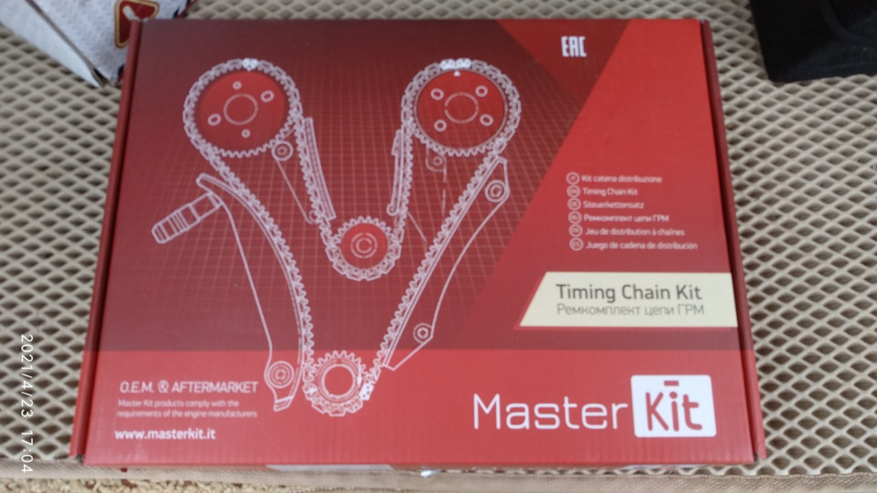 Замена ГРМ на Nissan X-Trail T-30 комплектом. — Nissan X-Trail I (t30 ...