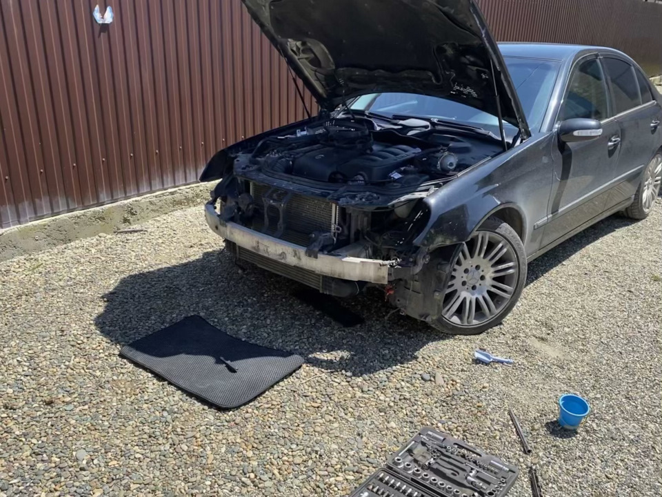 Ремонт. Доработки. Замена линз. Лампы F5C Китай — Mercedes-Benz E-class ...