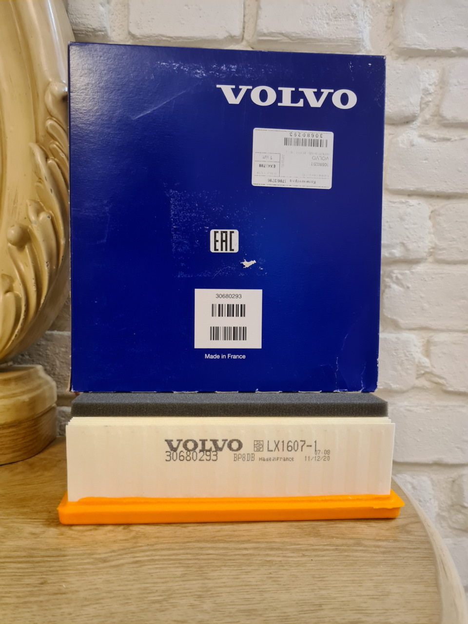 30680293 Фильтр воздушный Volvo | Запчасти на DRIVE2