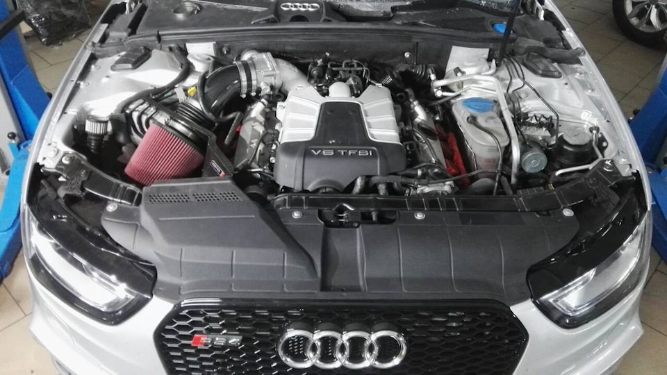 #6: APR Ultracharger (80 мм) + APR Open Intake — Audi S4 (B8), 3 л ...