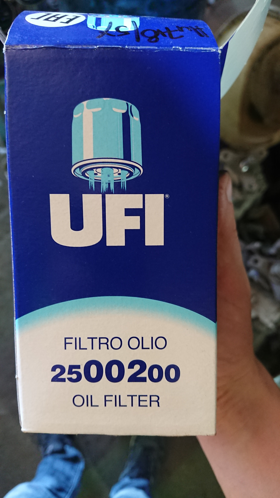 2500200 Масляный фильтроэлемент без металлических частей UFI | Запчасти ...