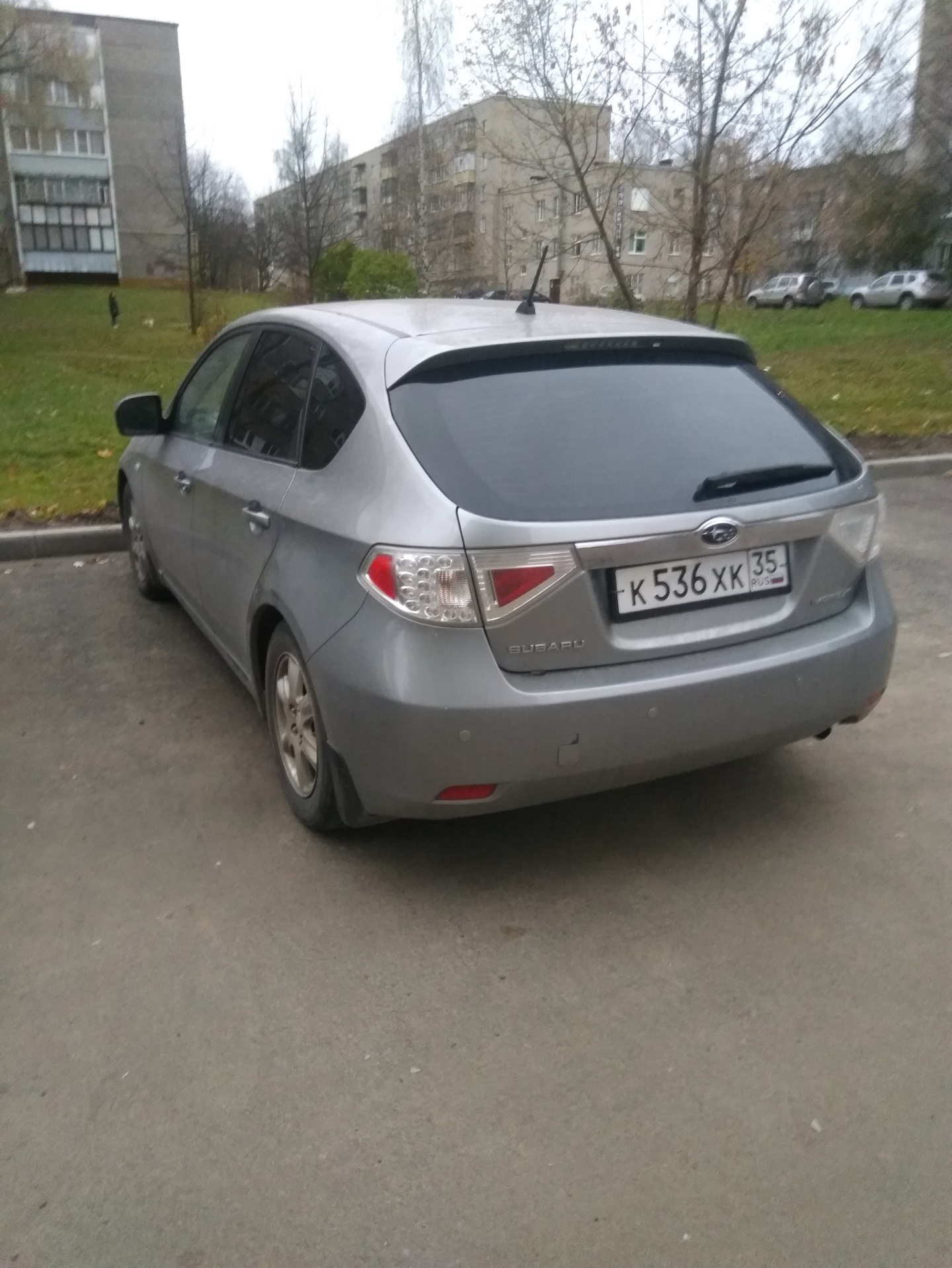 Тонирование по ГОСТу — Subaru Impreza (GE, GH), 1,5 л, 2008 года ...