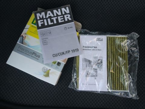 FP1919 Фильтр салонный угольный MANN FILTER | Запчасти на DRIVE2