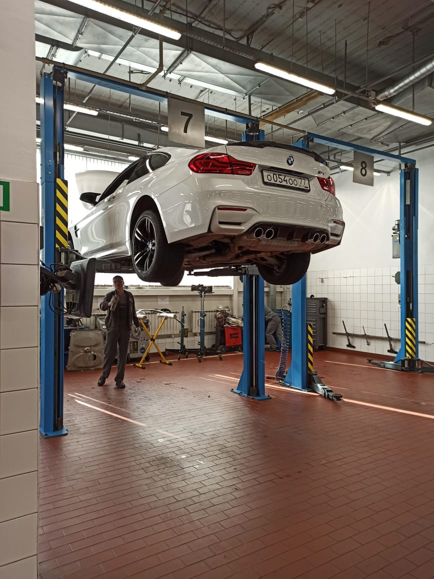 ТО-1 — BMW M4 Coupe (F82), 3 л, 2018 года | визит на сервис | DRIVE2