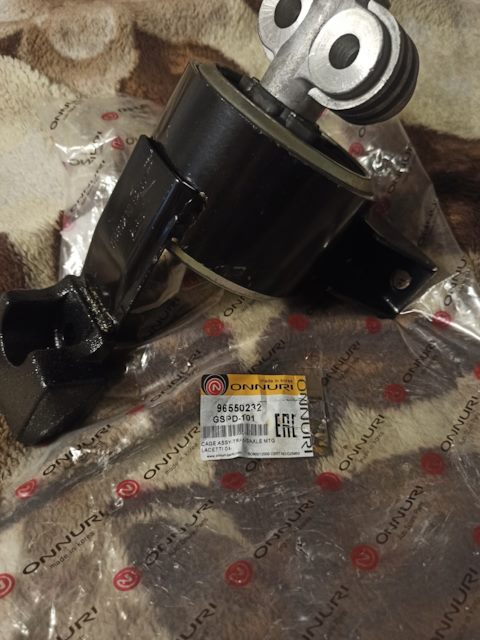 96550232 Опора двигателя перед левая GM | Запчасти на DRIVE2