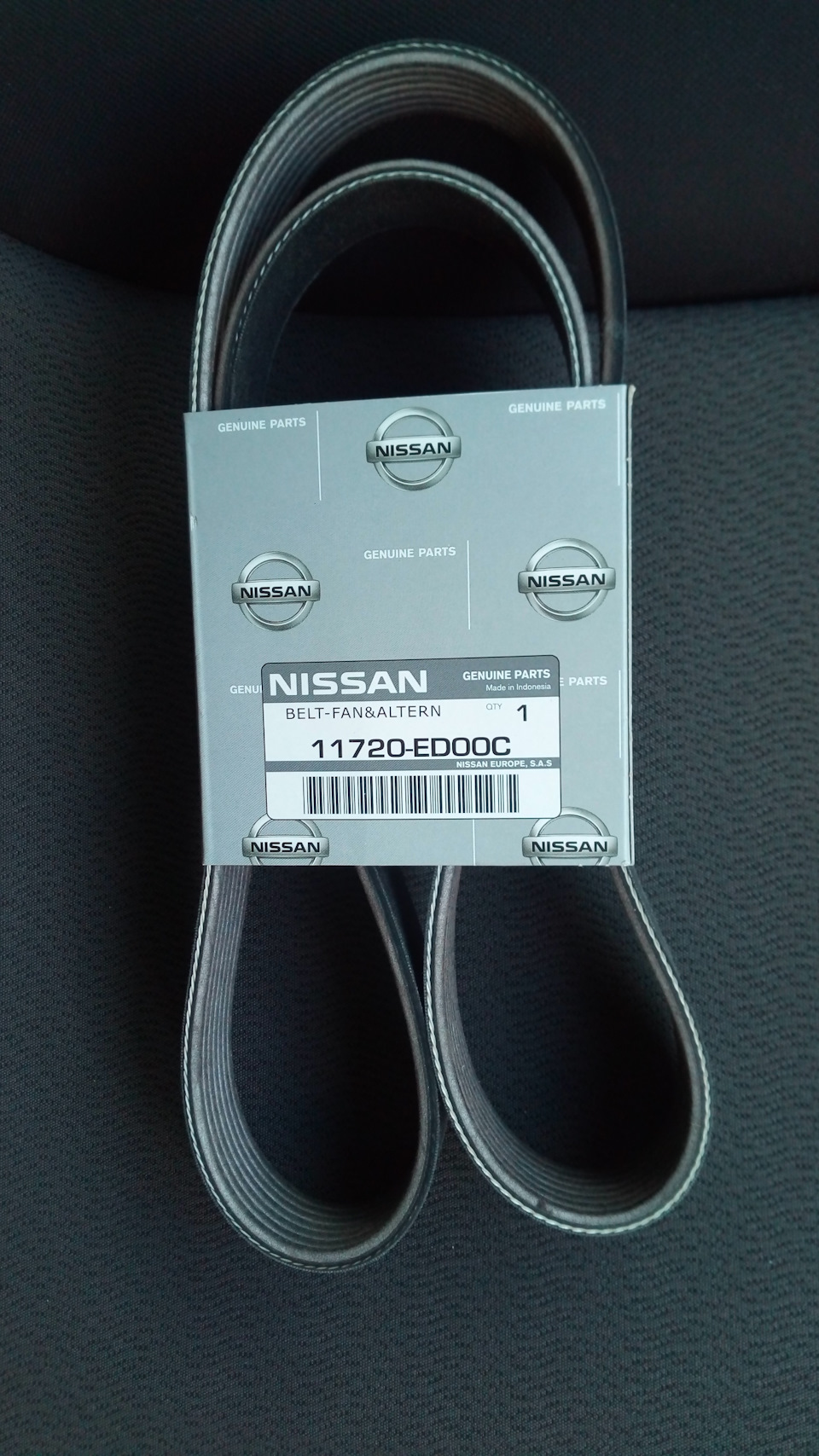 11720ED00C ПОЛИКЛИНОВЫЙ РЕМЕНЬ 7 PK 1140 NISSAN INFINITI | Запчасти на ...