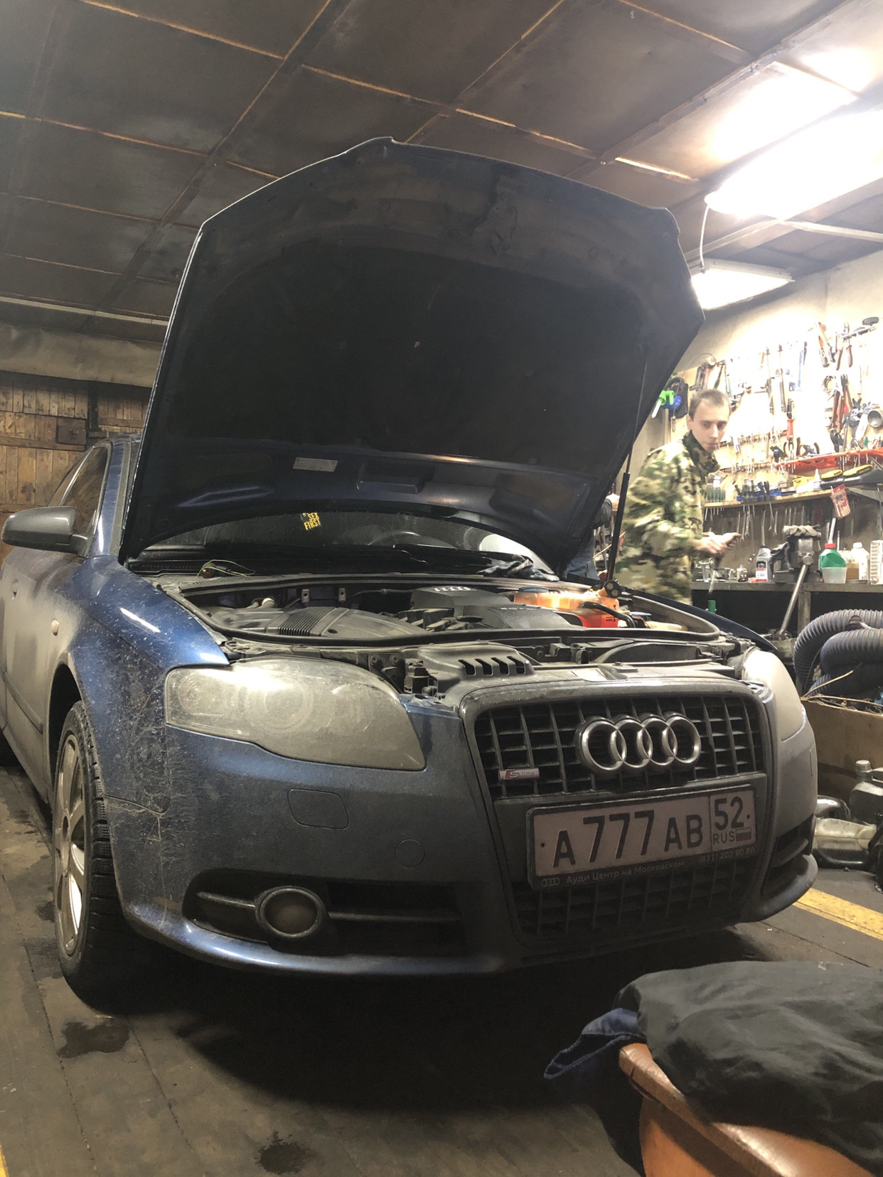 Диагностика👨🏻‍💻 — Audi A4 (B7), 2 л, 2006 года | визит на сервис | DRIVE2