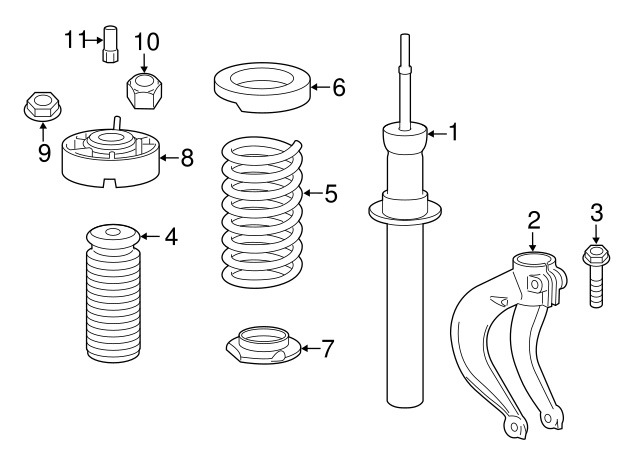 31307849894 Верхняя опора амортизационной стойки BMW | Запчасти на DRIVE2
