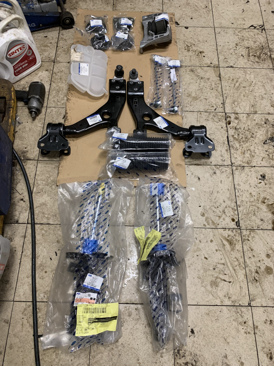 📌Замена рычагов, стоек стабилизатора, гидроопоры и бачка антифриза ...