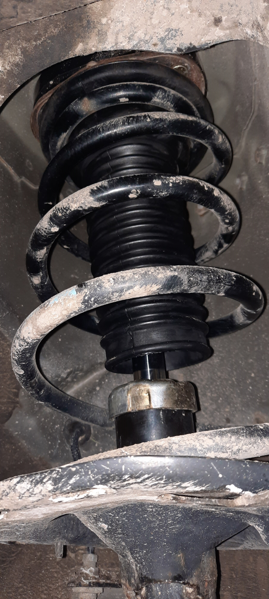 Мини-ремонт передней подвески — Toyota Voxy (3G), 1,8 л, 2015 года ...