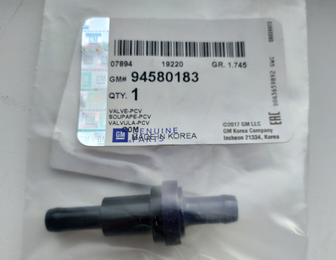 94580183 Клапан PCV GM | Запчасти на DRIVE2