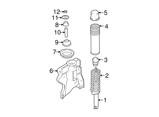 5536038601 Опора амортизатора KIA HYUNDAI | Запчасти на DRIVE2