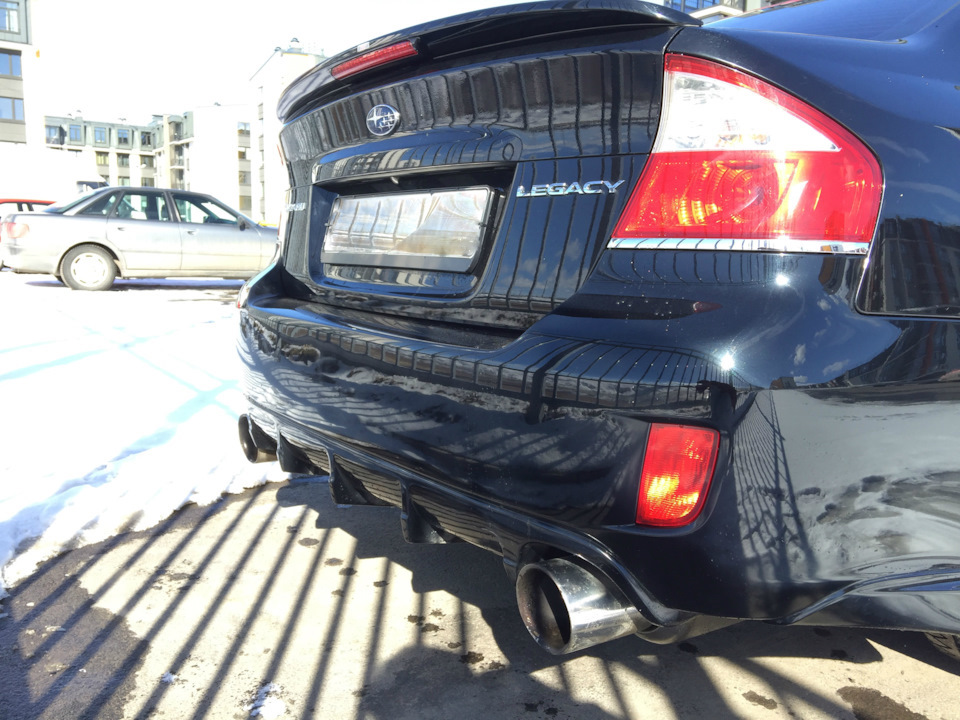 Внимание поиск! Задний диффузор Legacy BL — Subaru Legacy (BL/BP), 2 л, 2004 года | своими ...