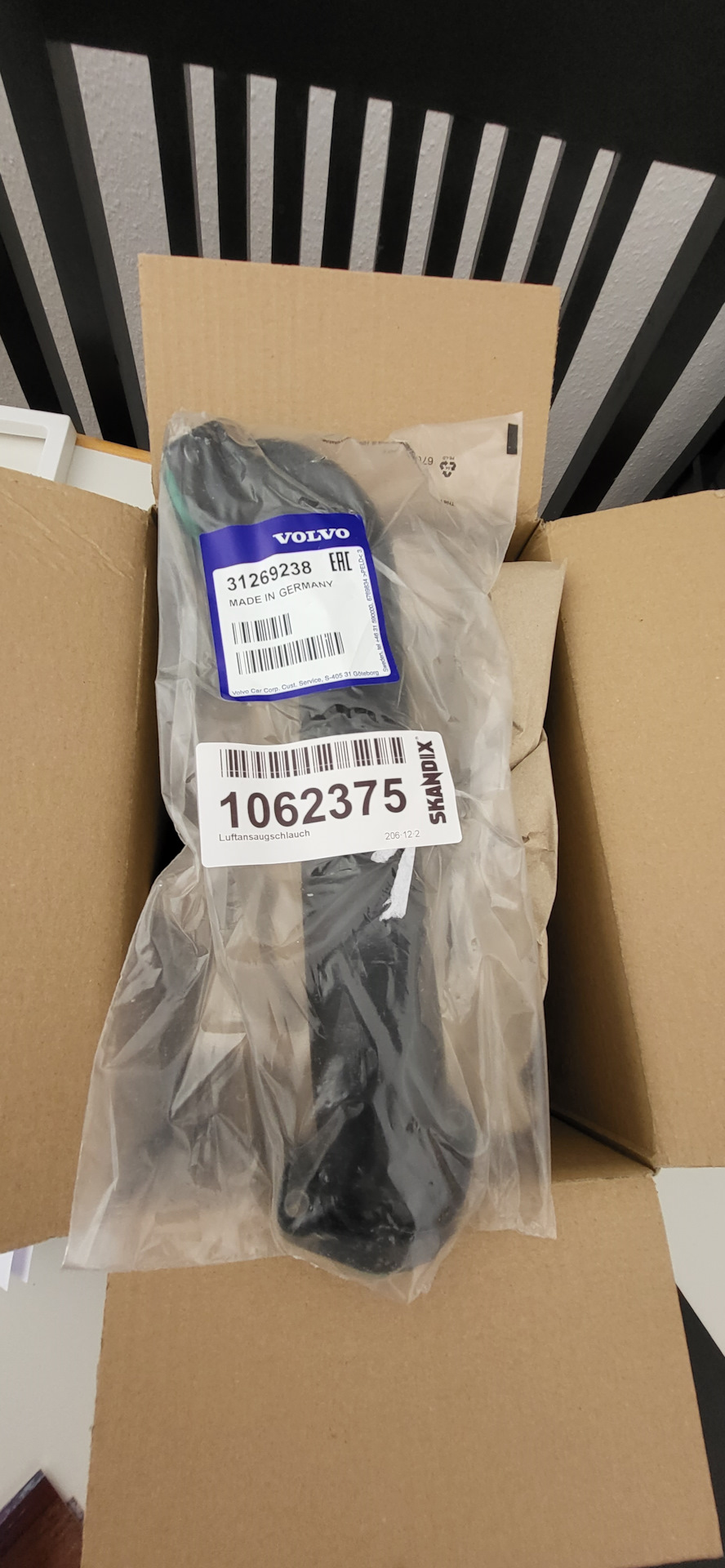 31269238 Патрубок турбины Volvo | Запчасти на DRIVE2