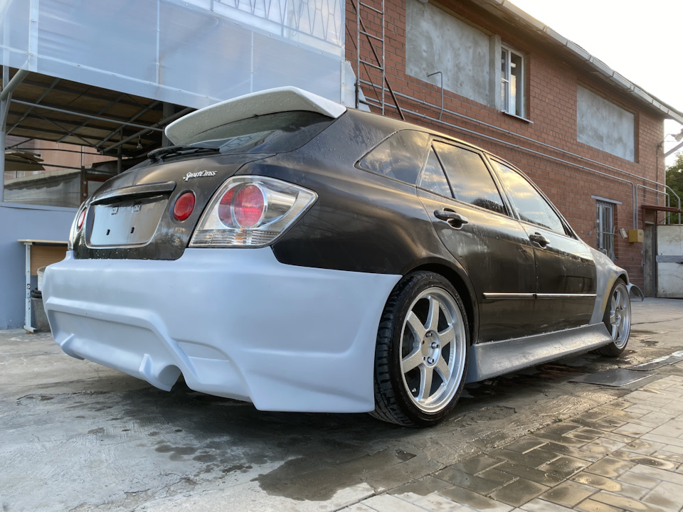 IN PROGRESS!.. Rear bumper JDL style for Lexus IS300 sportcross ...
