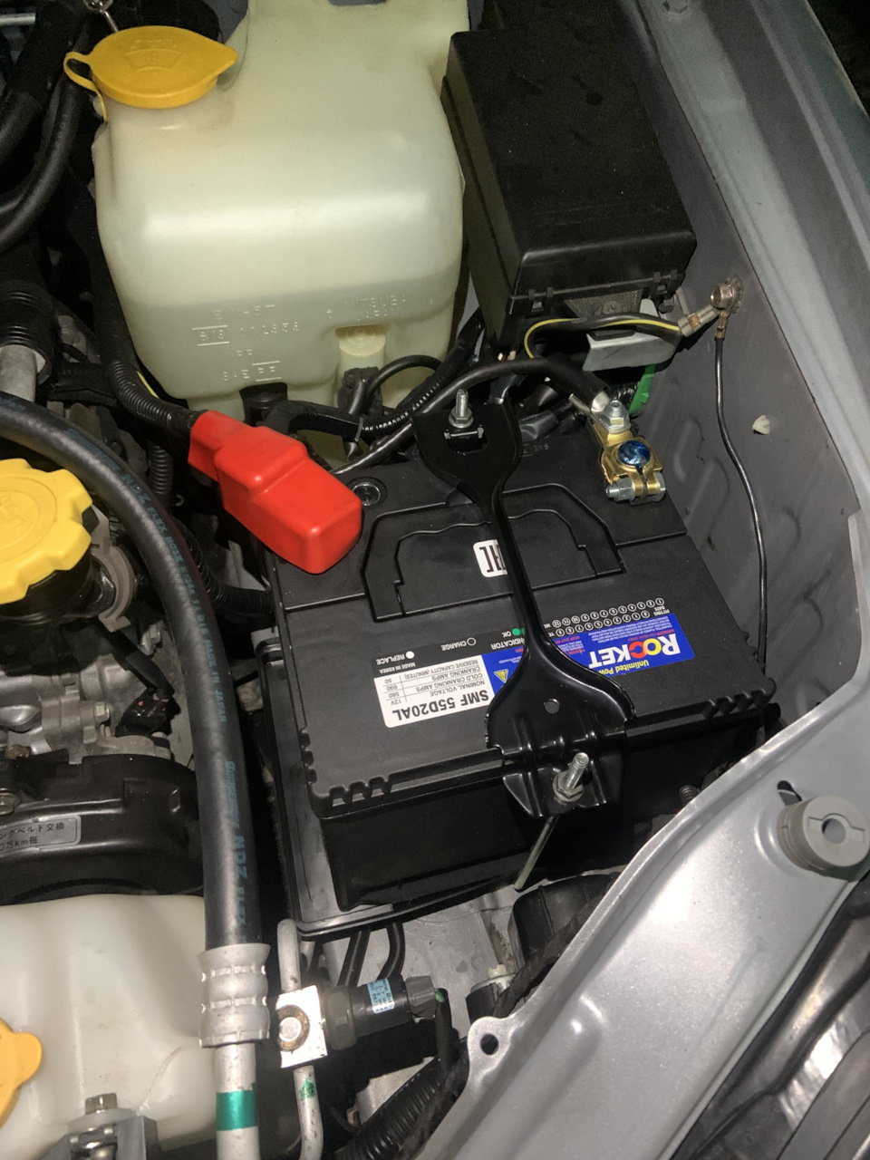 Освежились (Замена аккумулятора) — Subaru Impreza (GD/GG), 1,5 л, 2002 ...