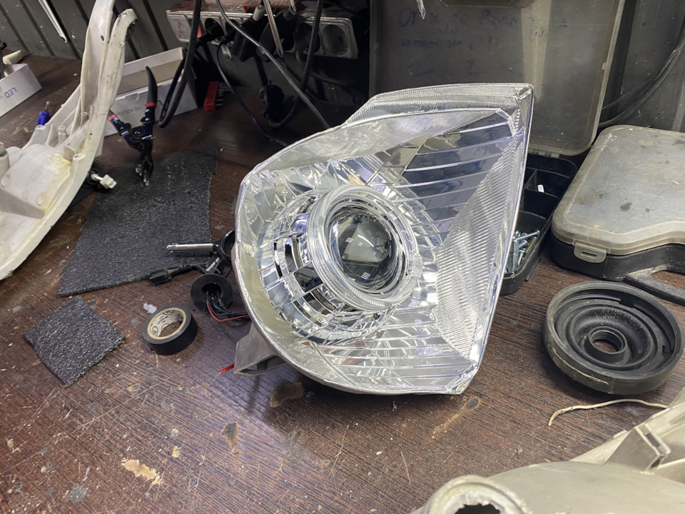 Установка автокорректора в прадо 120 Араб 2.7 — Toyota Land Cruiser ...