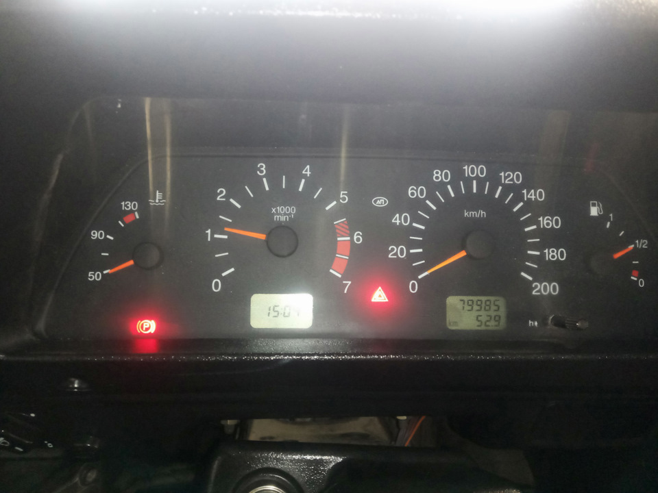 Табло индикации — Lada 4x4 3D, 1,7 л, 2001 года | электроника | DRIVE2