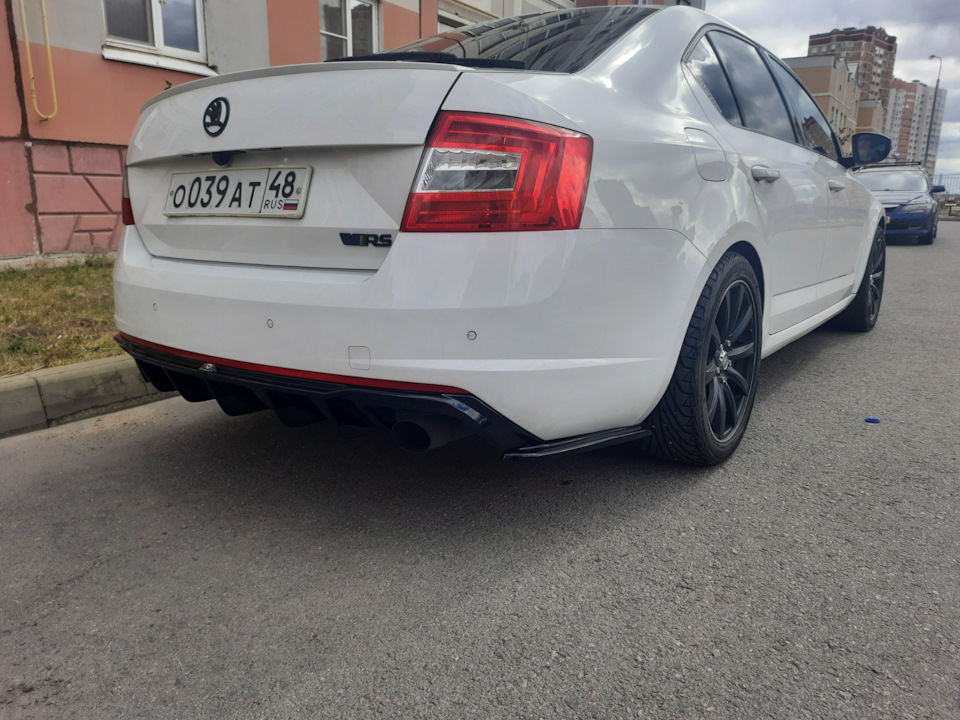 Задние Led фонари подъехали — Skoda Octavia A7 Mk3, 1,8 л, 2013 года ...