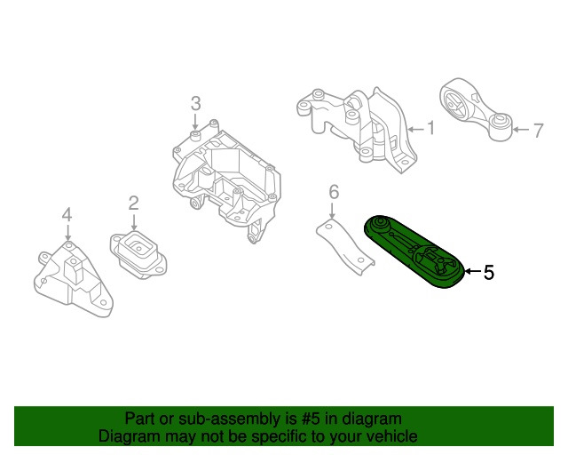 113601KA0A Опора двигателя задняя NISSAN INFINITI | Запчасти на DRIVE2