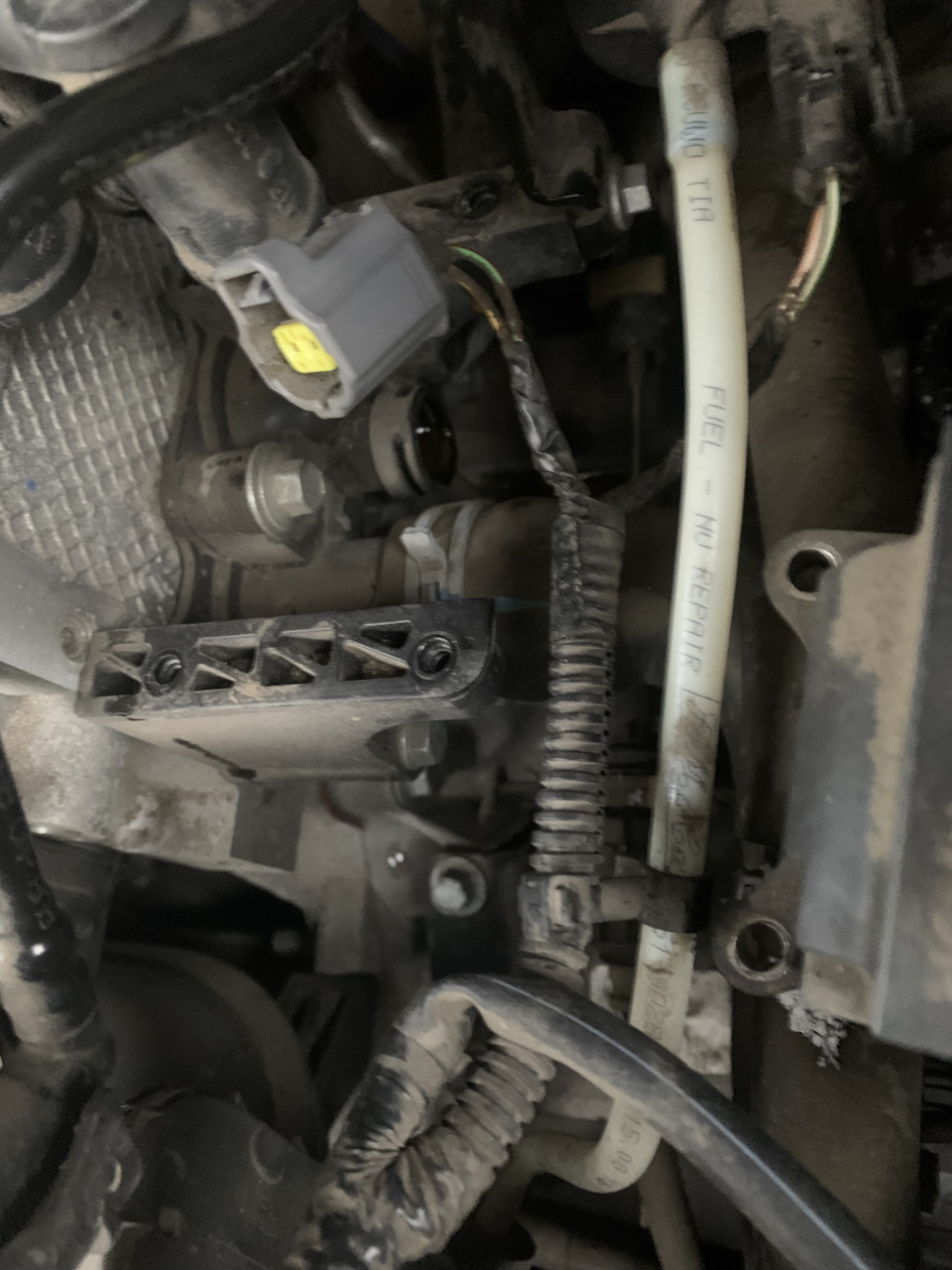 Замена датчика охлаждающей жидкости(ДТОЖ). — Ford Focus Sedan III, 1,6 ...