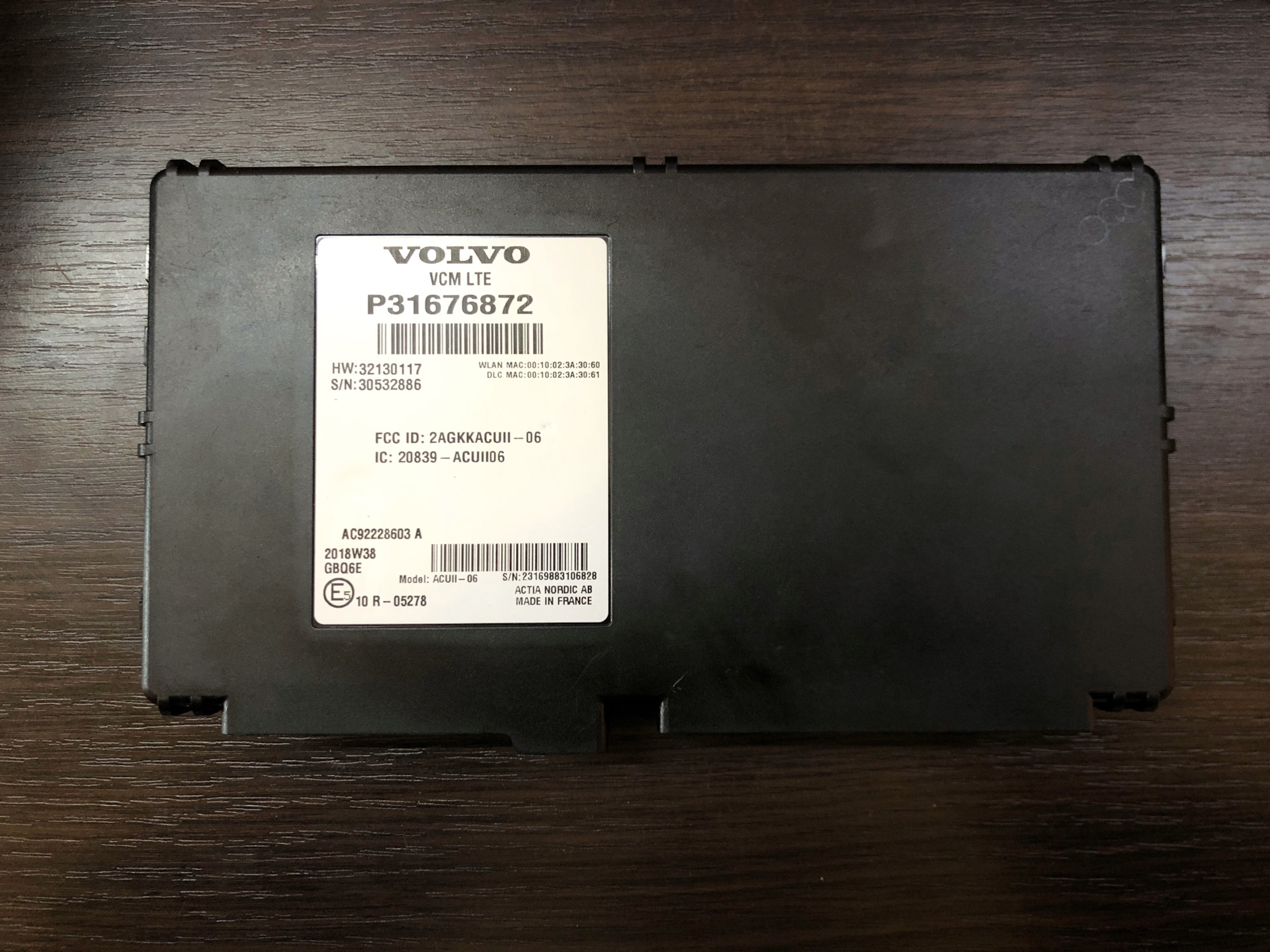 Замена VCM на донора и привязка к VOLVO SPA — DRIVE2