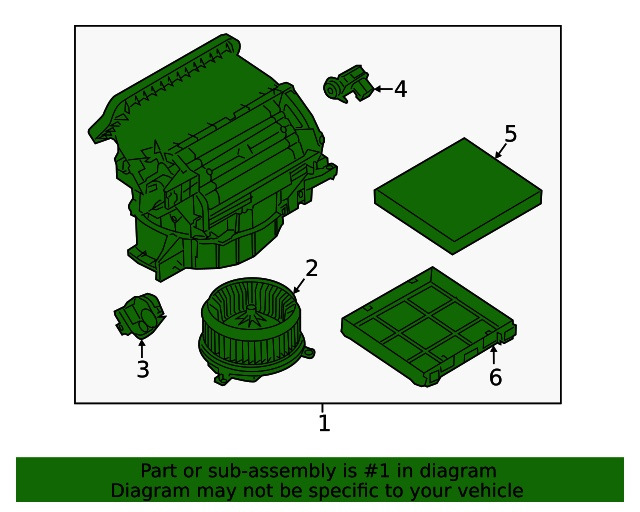 LR143235 Blower Assembly Jaguar Land Rover | Запчасти на DRIVE2