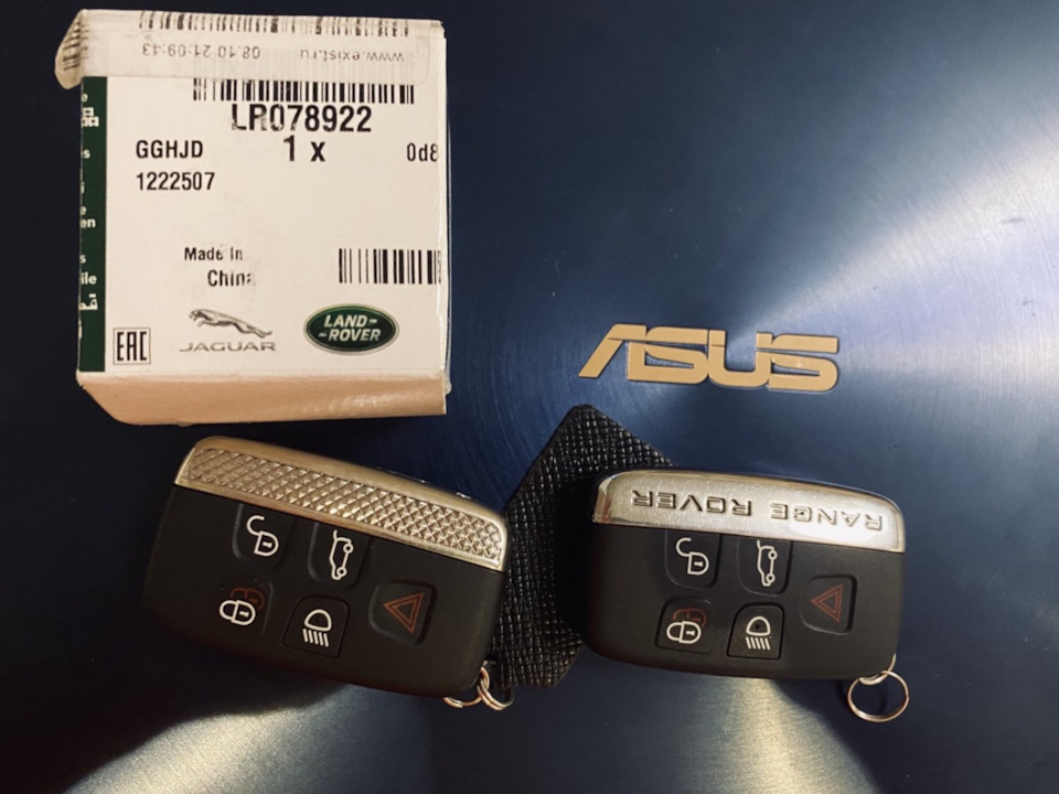 Обновил корпус ключа. — Land Rover Range Rover (4G), 3 л, 2013 года ...