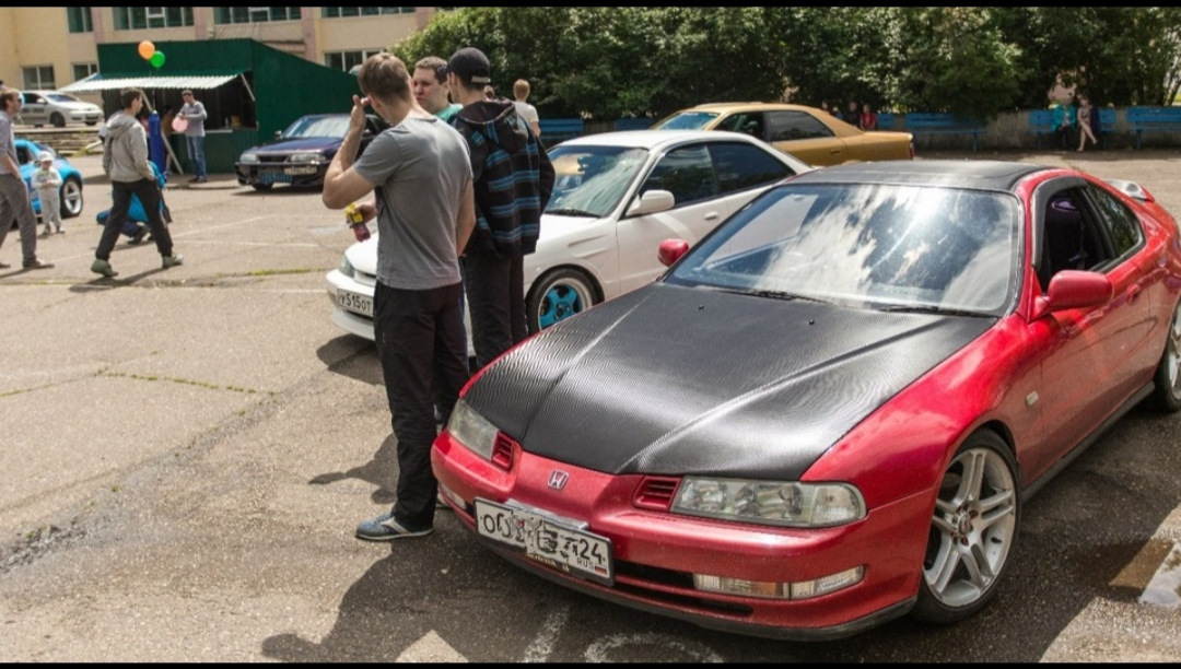 Показал Прелика людям ) — Honda Prelude (BA8/BA9/BB1/BB4), 2,2 л, 1995 ...