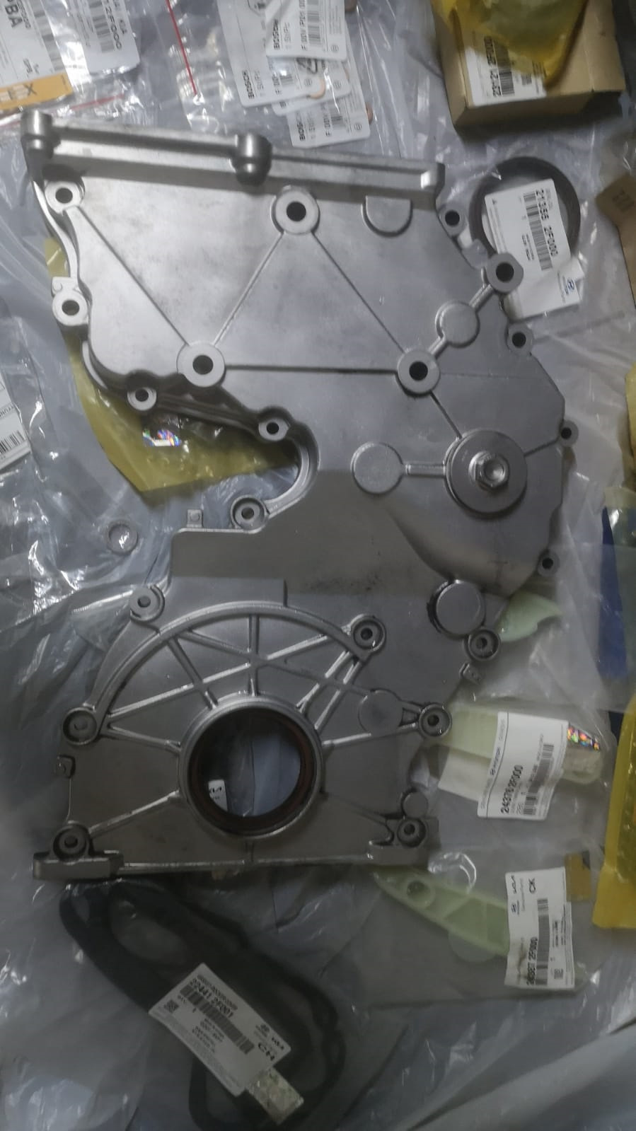 Замена цепи ГРМ — KIA Sorento (2G), 2,2 л, 2010 года | визит на сервис ...